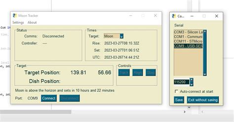 GitHub Rszemeti MoonTracker Python GUI For The Moontracker Controller