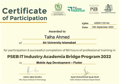 Talha Ahmed On Linkedin Fluttercertified Mobileappdevelopment Flutterdeveloper