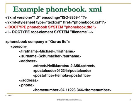 Ppt Document Type Definition Powerpoint Presentation Free Download Id3287515