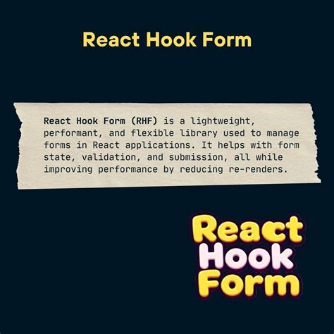 Reacthookform Reactjs Reactform Webdevelopment Frontenddeveloper