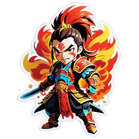 I Made An Ai Sticker Of Lu Bu