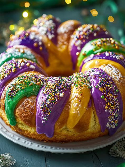 Creamy Traditional King Cake Recipe For Epic Mardi Gras Fun Recipes