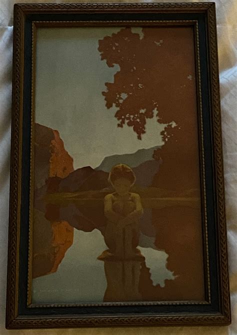 Evening By Maxfield Parrish Etsy
