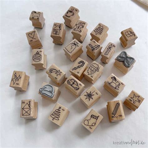 Mini Stempel Von Kreativverliebt Kleine Stempel Große Kreativität