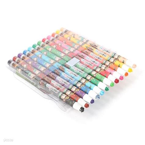 모나미 종이말이 색연필 12색 블루 색연필세트 예스24