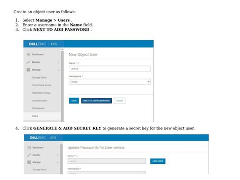 Create Object User Scale Quickly And Efficiently With Dell Ecs And Vertica Analytical Database