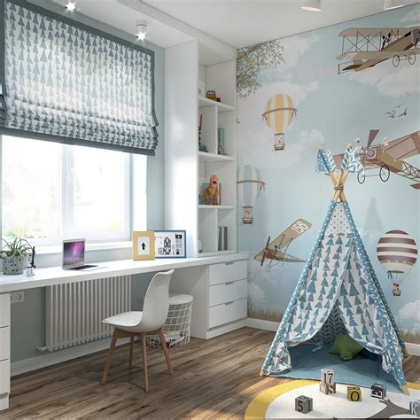 Детская комната для мальчика on Behance | Kids interior room, Baby room ...