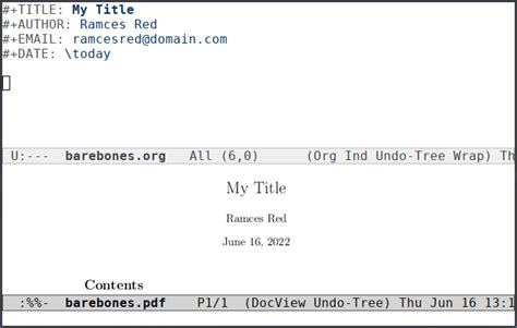 how to create latex documents with emacs make tech easier