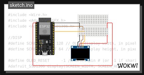 Espssd1306 Qr Code Wokwi Esp32 Stm32 Arduino Simulator