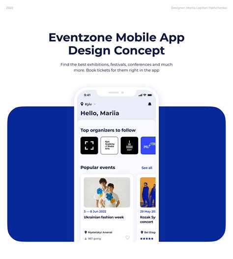 Event Ios App Behance