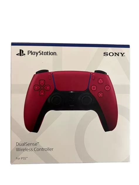 Sony Playstation 5 Ps5 Dualsense Wireless Controller Cosmic Red New Sealed £66 44 Picclick Uk