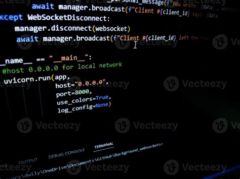 Programming Code On A Computer Screen Source Code Photo Technology