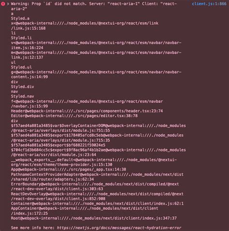 Nextjs Double Id Issue Clientserver · Issue 14 · Kaisershadwrite Thoughts · Github