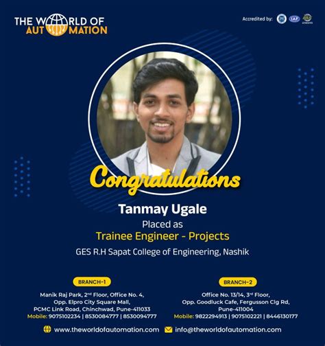 The World Of Automation Automation Institute On Linkedin Congratulation Theworldofautomation