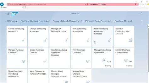 List Of App Sap S4 Hana Fiori