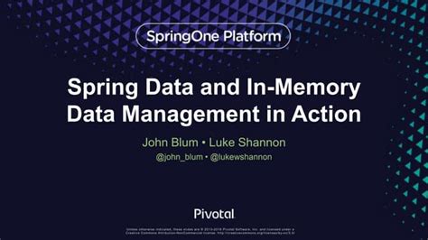 Spring Data And In Memory Data Management In Action Ppt