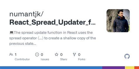 Github Numantjkreactspreadupdaterfunction 💻the Spread Update