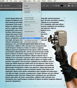 How To Wrap Text Around Images Photoshop Text Wrap PhotoshopCAFE