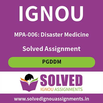 IGNOU MPA Solved Assignment SolvedIgnouAssignments In