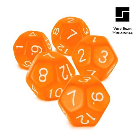 D12 Dice Set Void Scar Miniatures