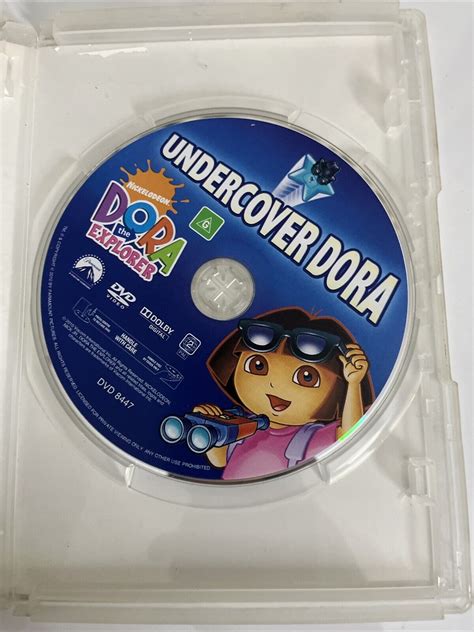 Dora The Explorer Undercover Dora Dvd 2009 Region 4 Retro Unit
