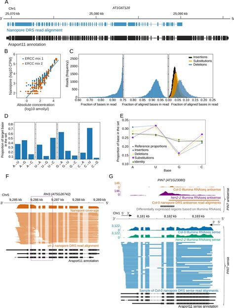 Figures And Data In Nanopore Direct Rna Sequencing Maps The Complexity