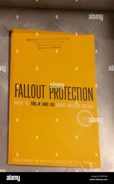 Fallout Protection What To Know And Do About Nuclear Attack Booklet