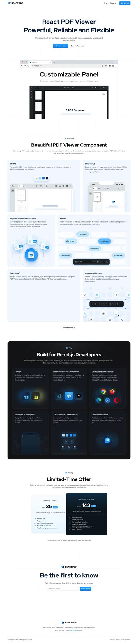 react pdf：功能强大且灵活的 react pdf 查看器组件
