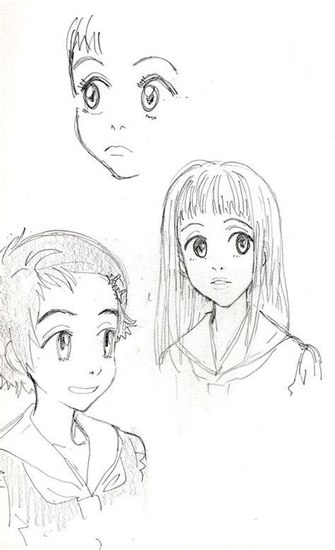 Webアニメスタイルcolumn Character Design Sketches Female Sketch