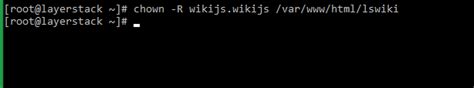layerstack tutorials layerstack how to install and configure the wiki js on centos 8 cloud
