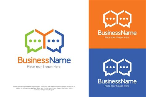 Premium Vector Chat Or Comment Vector Logo Premium Vector Chat Or Comment Vector Logo