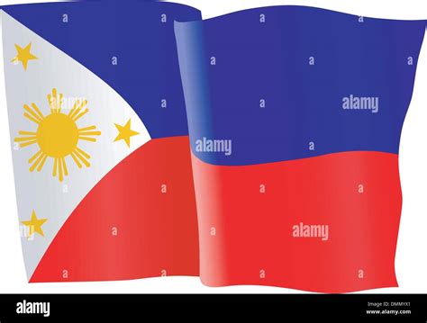 Flag Of Philippines Stock Vector Image And Art Alamy
