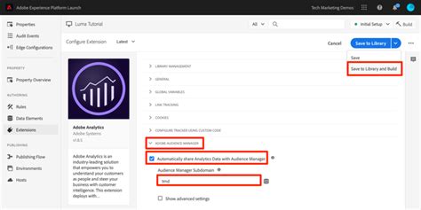 Add Adobe Audience Manager Adobe Data Collection
