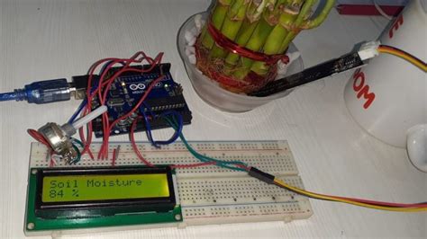 Interface Capacitive Soil Moisture Sensor V With Arduino