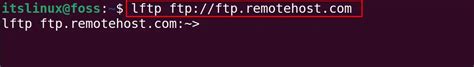 Lftp Command In Linux Its Linux FOSS