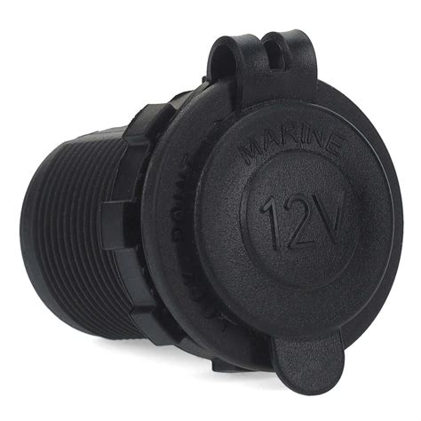 12v Round Power Socket For Custom Vehicle Mount