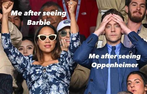 Collection Of Barbenheimer Memes Barbie Vs Oppenheimer