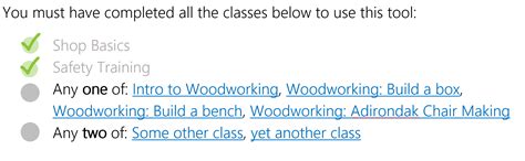 Usability Displaying A Complex Set Of Criteria User Experience