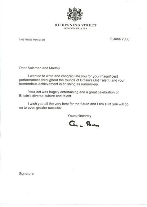 Formal Letter Signature