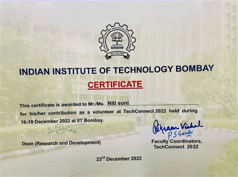Niti Soni On Linkedin Glad To Share This Certification That Is Awarded For Volunteering At The…