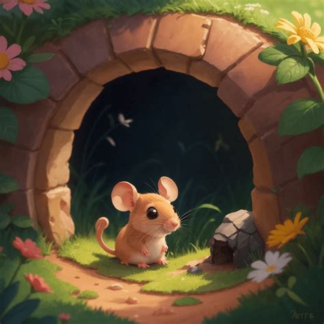 The Brave Little Mouse Tiny Tails Big Dreams Nft Magic Moments