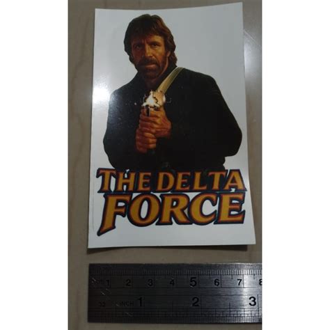 Jual Stiker Jadul Delta Force Chuck Norris Shopee Indonesia