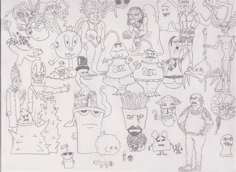 Aqua Teen Hunger Force Characters By Bunnyjo1990 On Deviantart