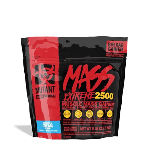 Mutant Mass Extreme 2500 2.72 kg | Muscle Products Store
