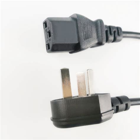 电脑主机电源线电饭锅电源线豆浆机 英规线品字尾口三孔电源线1 2 阿里巴巴