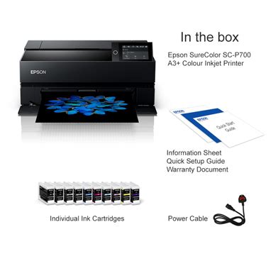 Epson Surecolor Sc P A Colour Inkjet Printer C Ch Da