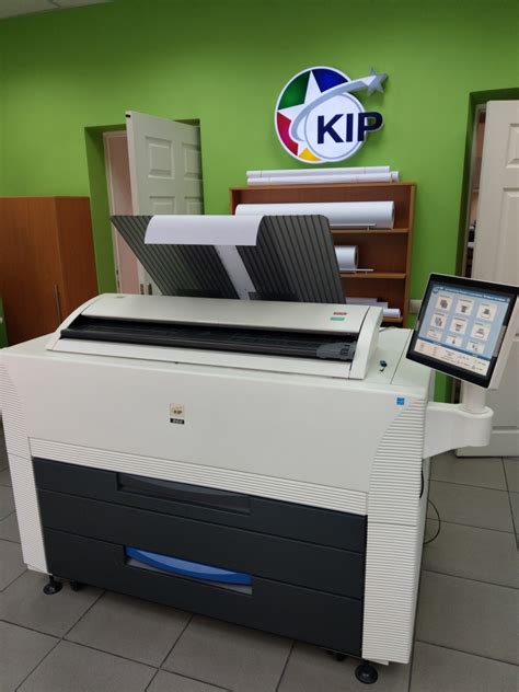 KIP 860 полноцветный принтер-копир-сканер в копировальном салоне ...