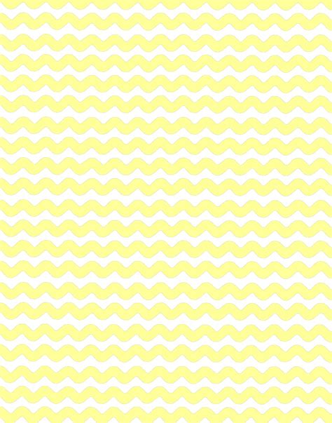 Cute Yellow Pattern Wallpaper