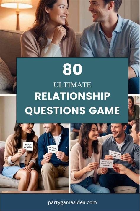80 Ultimate Relationship Questions Game Fun Party Games Ideas For