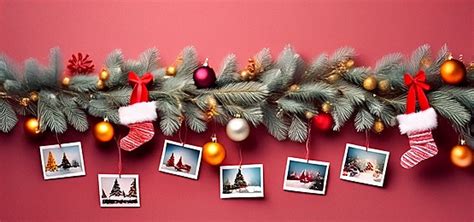 귀여운 크리스마스 폴라로이드 폴라로이드 크리스마스 폴라로이드 크리스마스 Png 일러스트 및 Psd 이미지 무료 다운로드 Pngtree